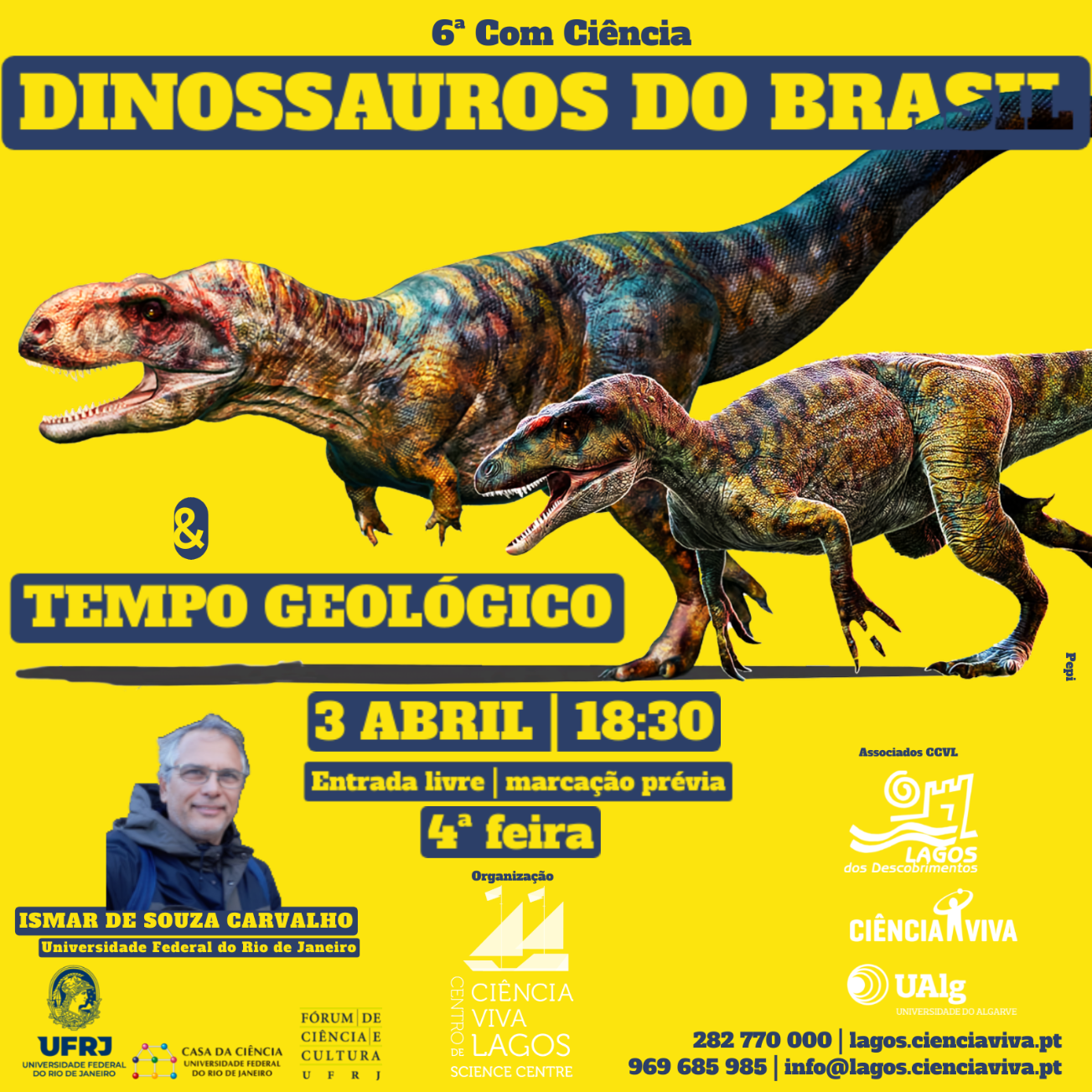 Descubra os Dinossauros do Brasil com o Paleontólogo Ismar Souza Carvalho